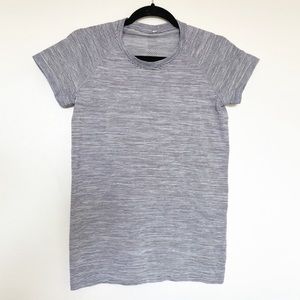 lululemon athletica | Tops | Lululemon Grey Swiftly Tech Short Sleeve Top 8 | Poshmark